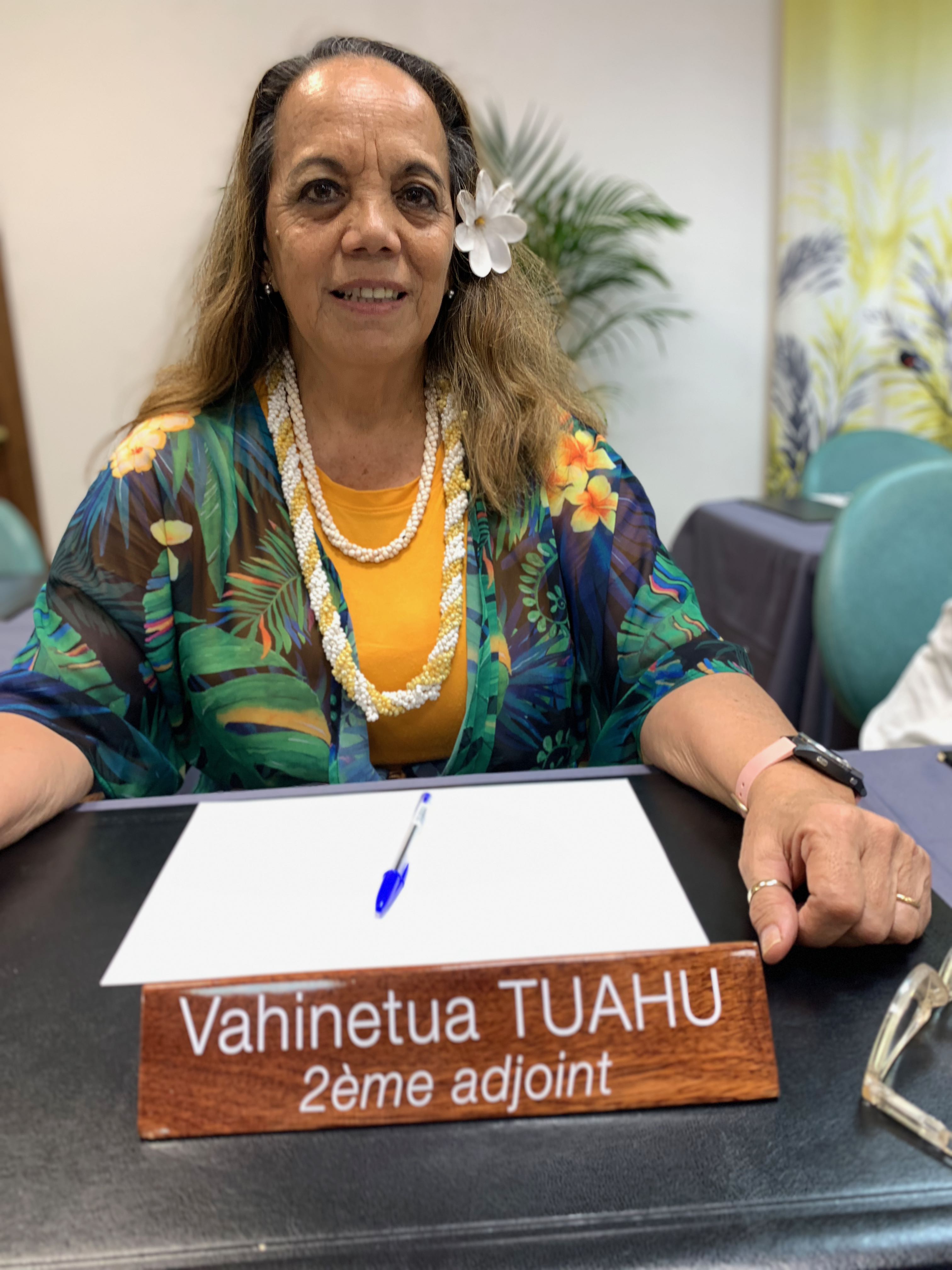 Vahinetua TUAHU - Site officiel de la Ville de Arue à Tahiti