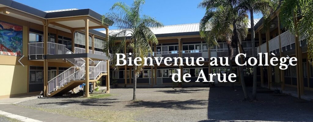 Nos écoles - Site officiel de la Ville de Arue à Tahiti