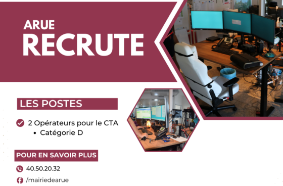 Site officiel de la Mairie de ARUE à Tahiti - Accueil